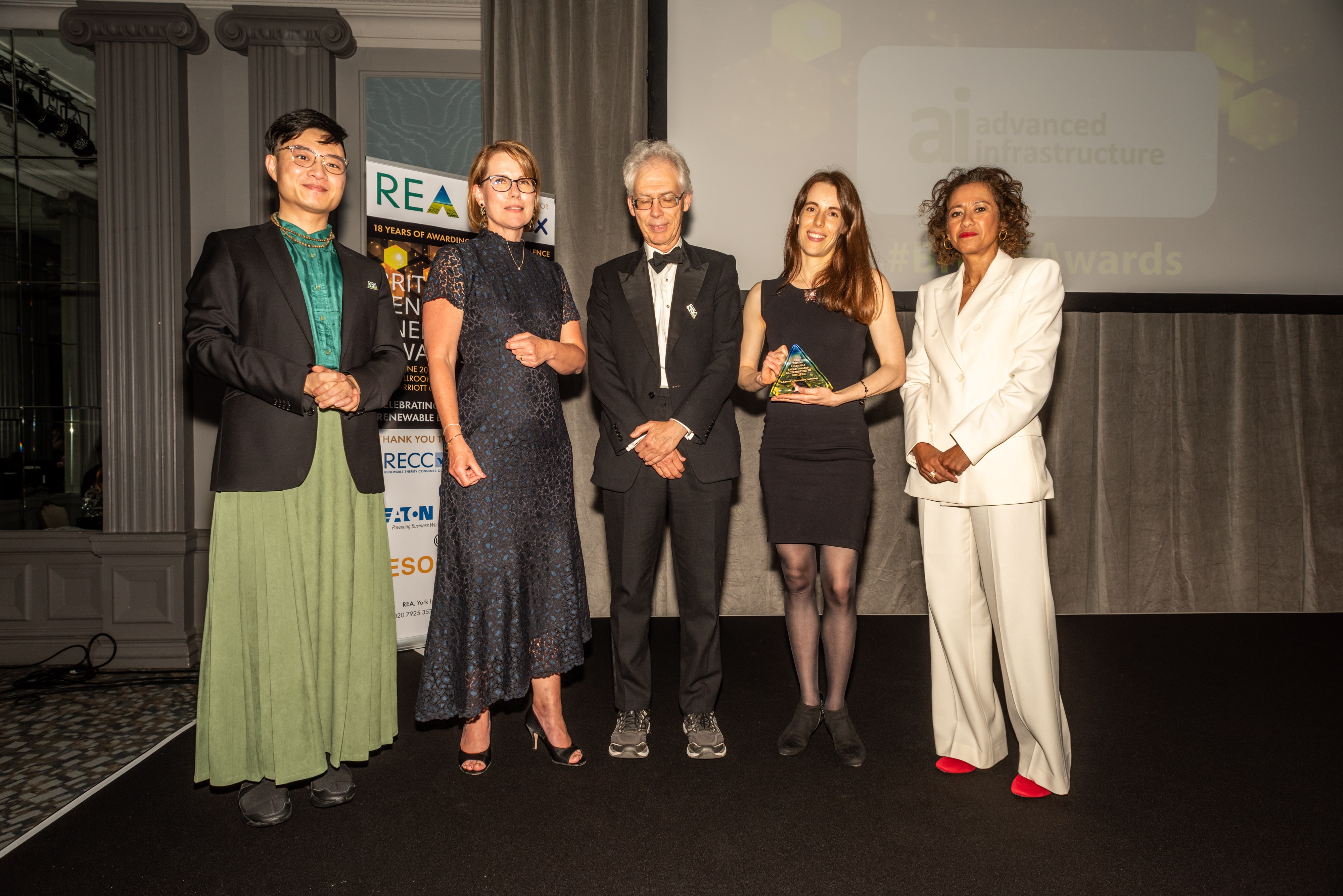 Advanced Infrastructure winners of 'Accelerating to Net Zero Award' at ...