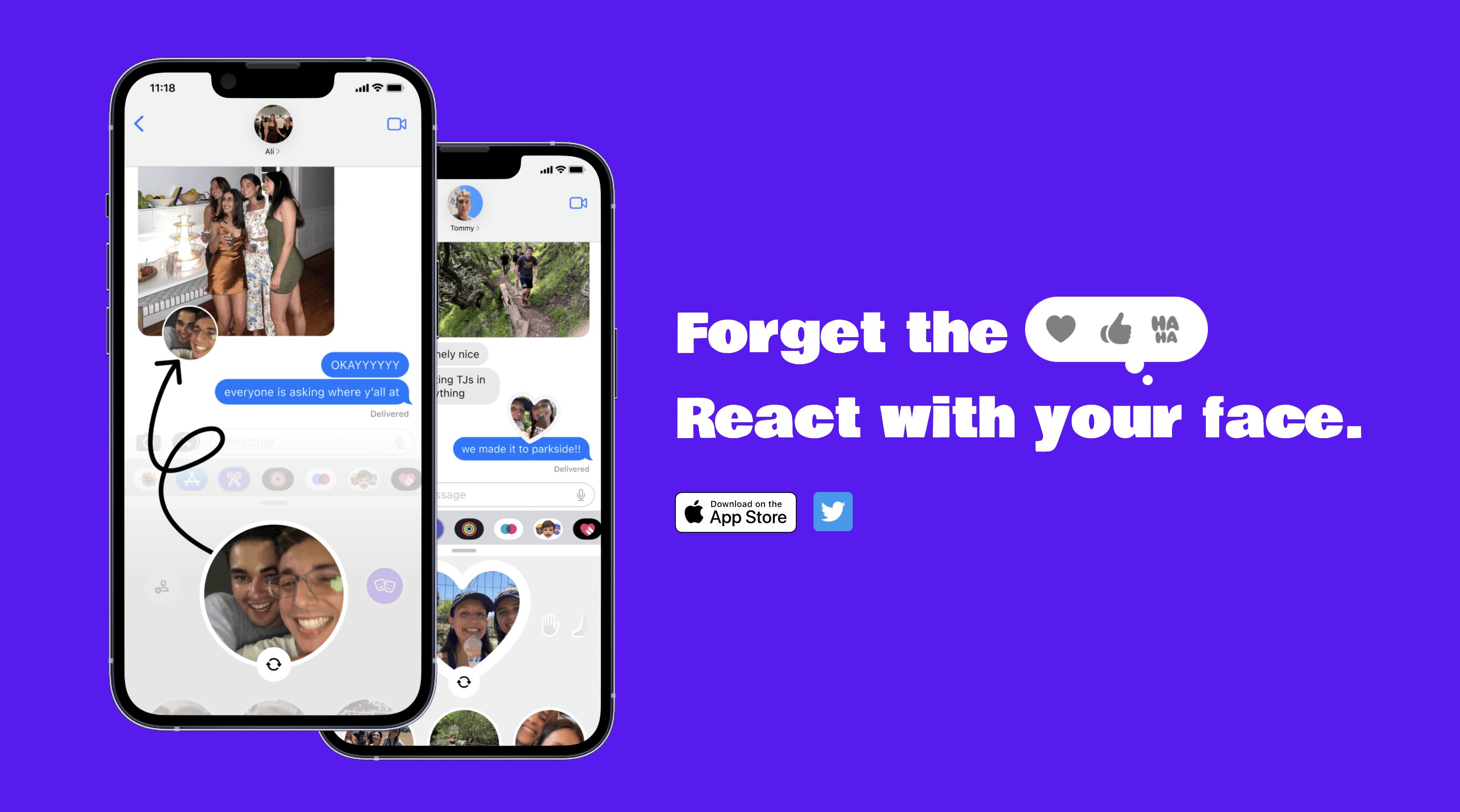 Cutouts: Reactions worth 1,000 words