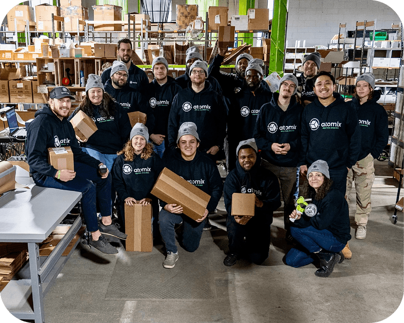 Atomix | About Us | Behind the Scenes of The Hyper-Growth 3PL Fulfillment Company