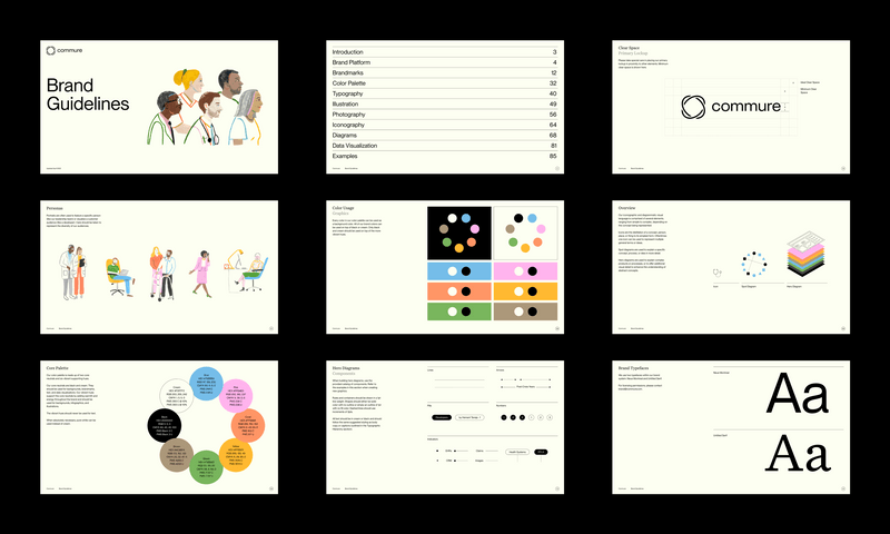 Commure Brand Identity