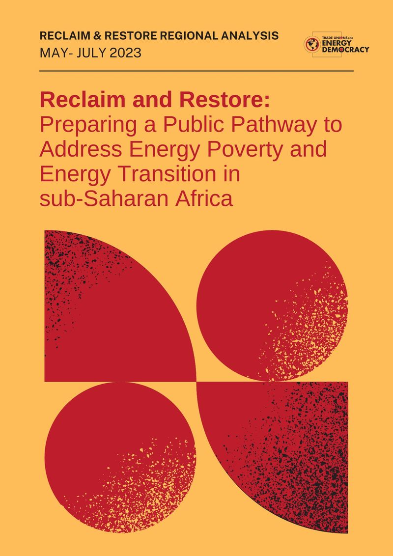 TRADE UNIONS FOR ENERGY DEMOCRACY