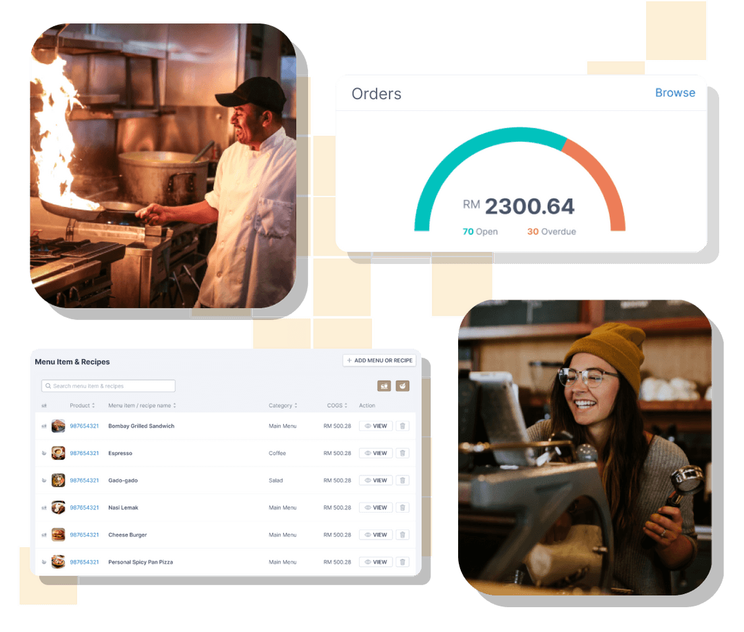 Food Market Hub | Procurement & Inventory Management System
