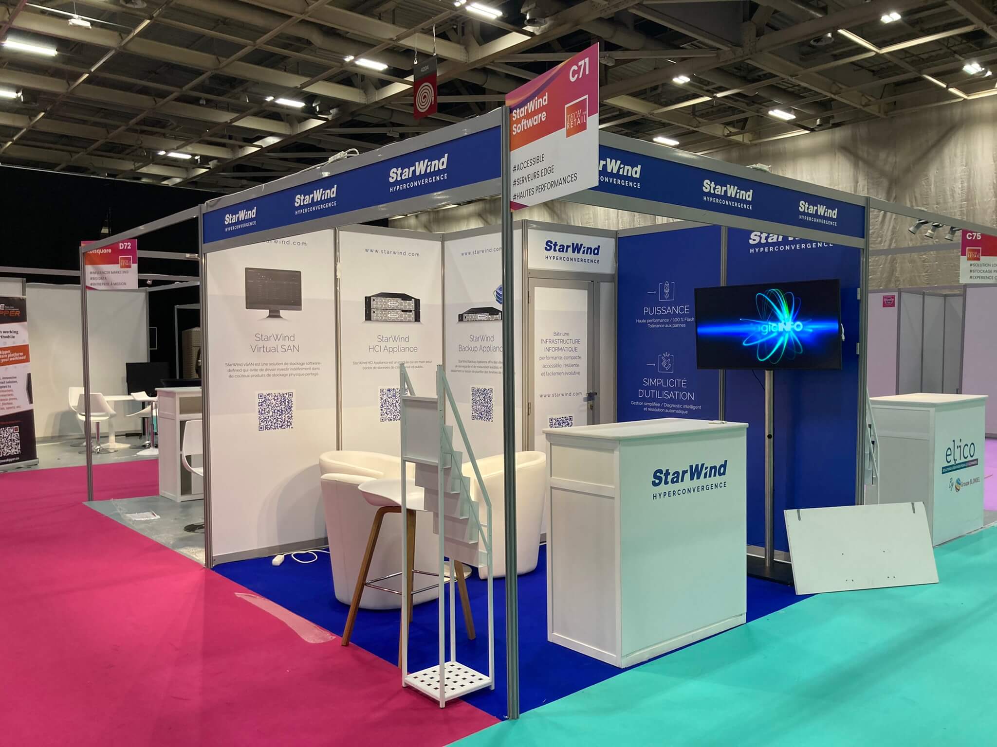 Display signalétique - IMAGIN'EXPO