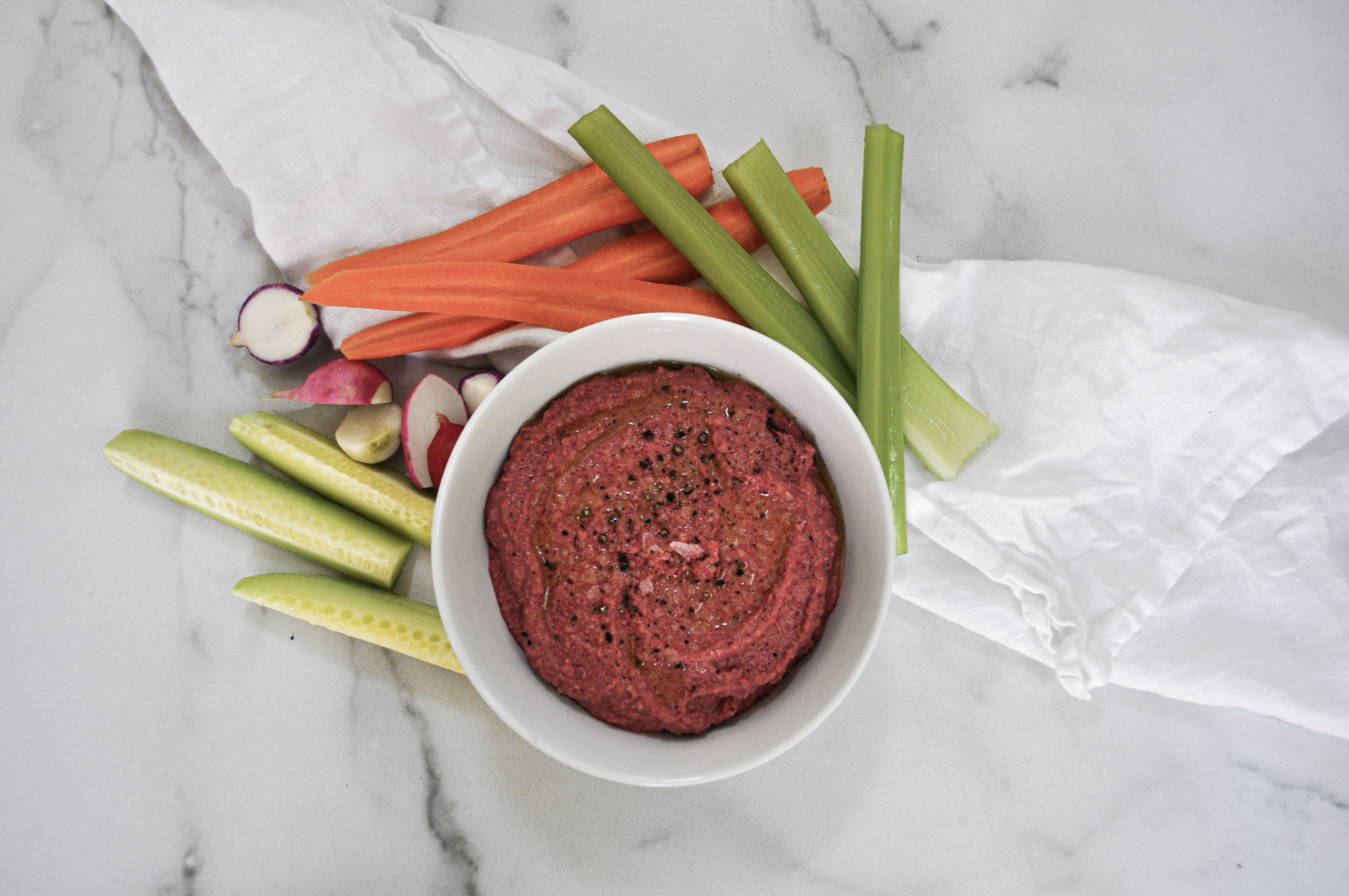 Beet Hummus Recipe | Risa Groux Nutrition