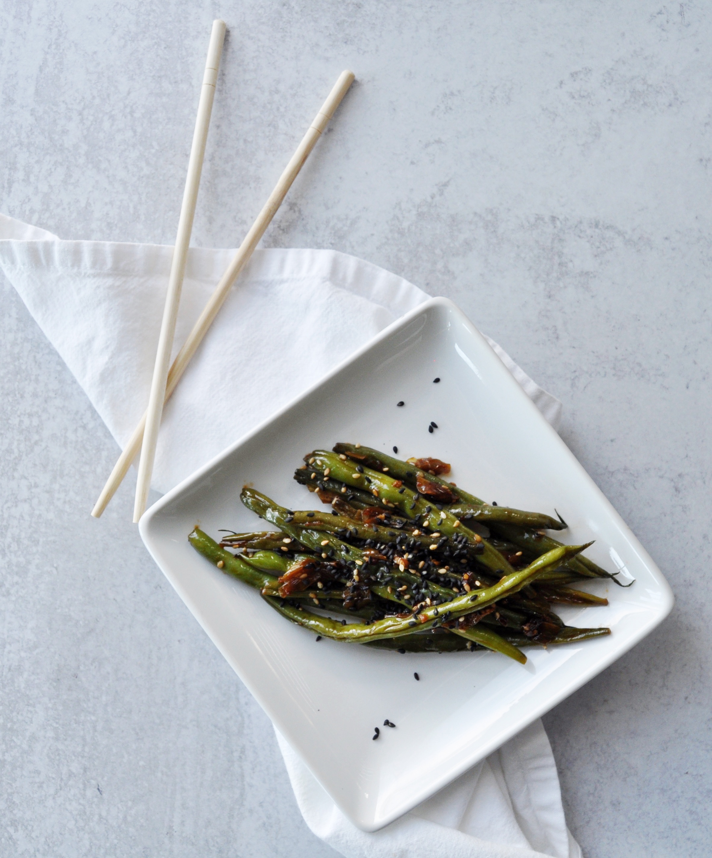 Spicy String Beans Recipe | Risa Groux Nutrition