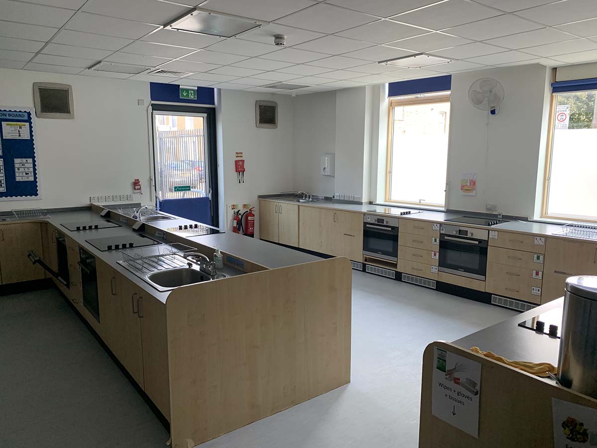 Lansdowne School Kitchen Refit | Clive Graham Associates