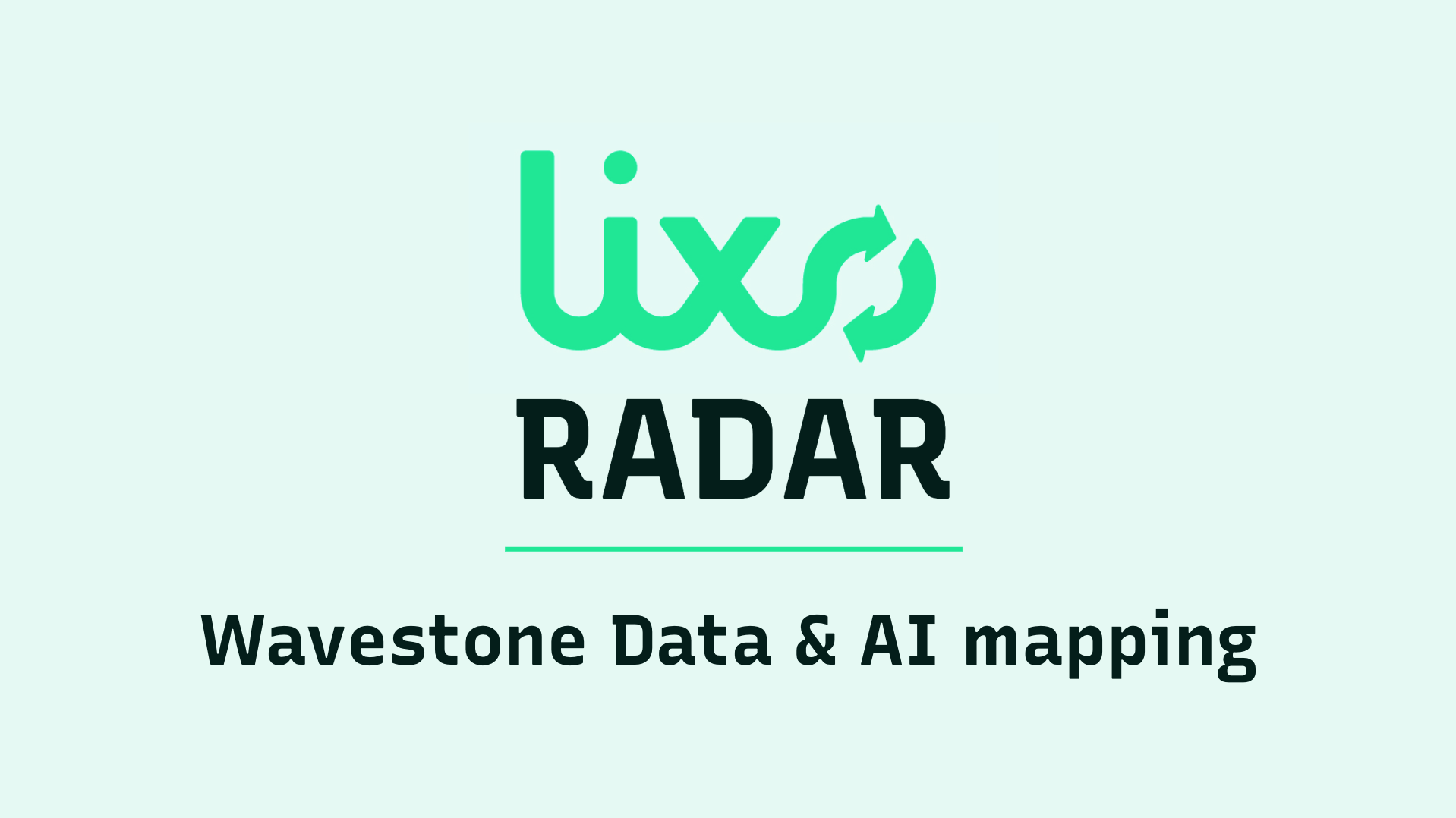 Member of Radar Data & IA by the consulting firm Wavestone - Lixo