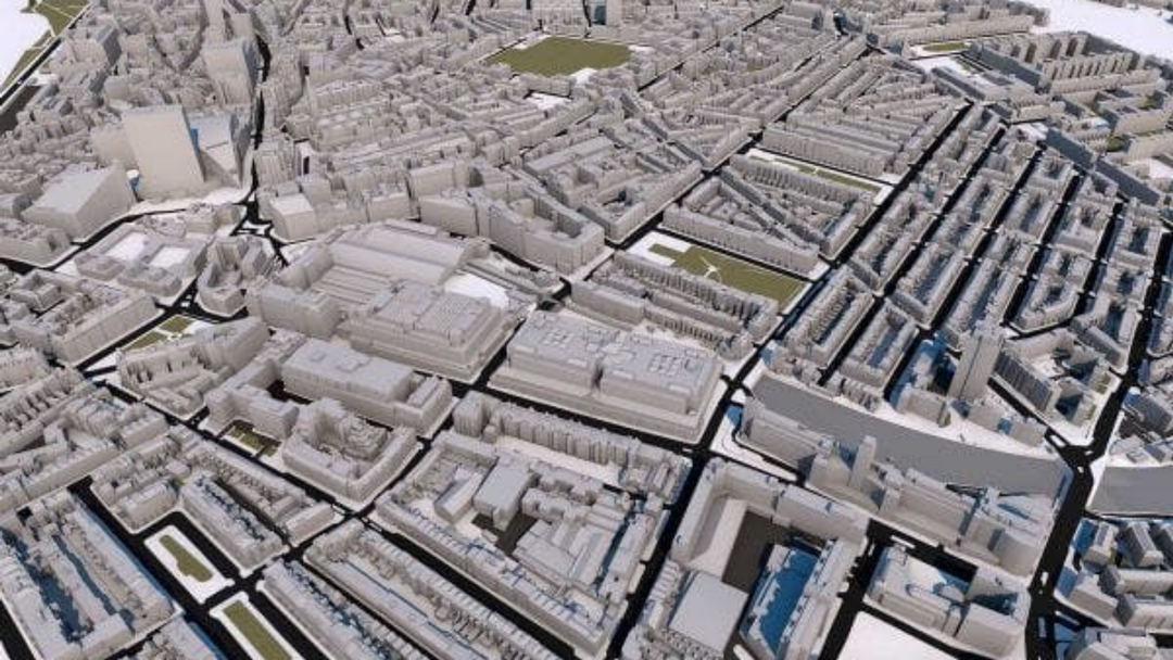 3D Model of London & Digital Twin for Urban Planning & Design