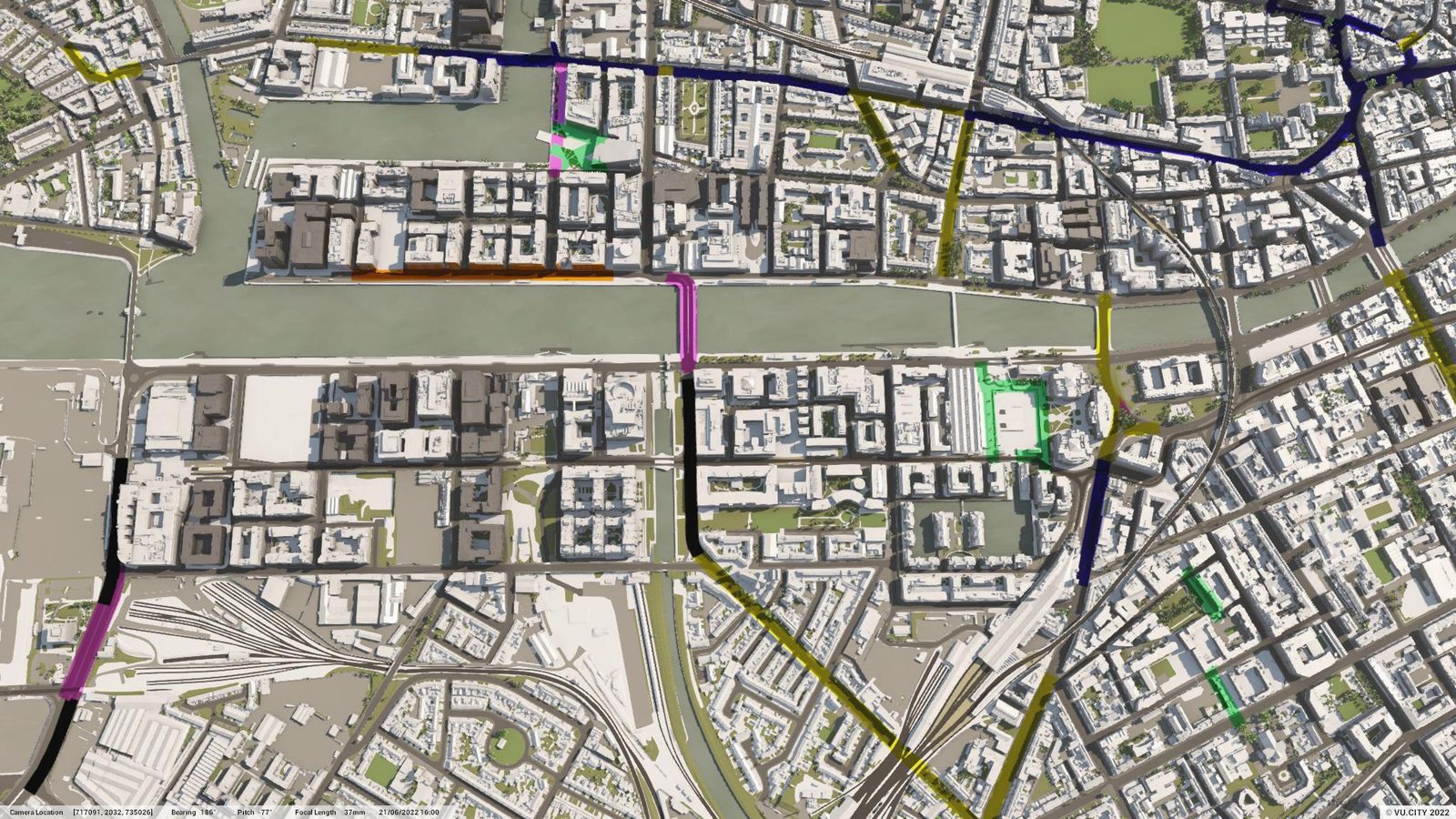 3D Model of Dublin & Digital Twin for Urban Planning & Design