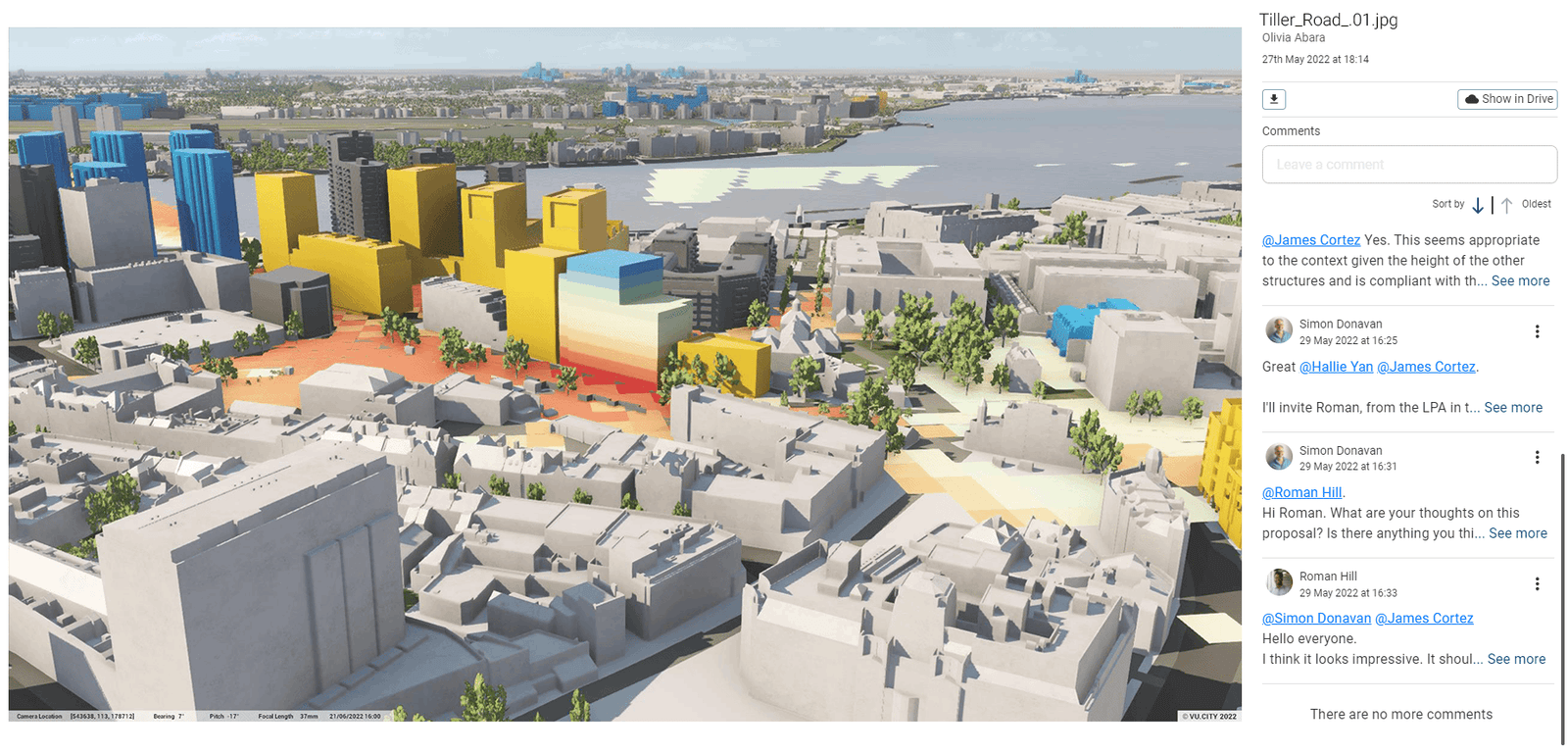 3D Model of London & Digital Twin for Urban Planning & Design