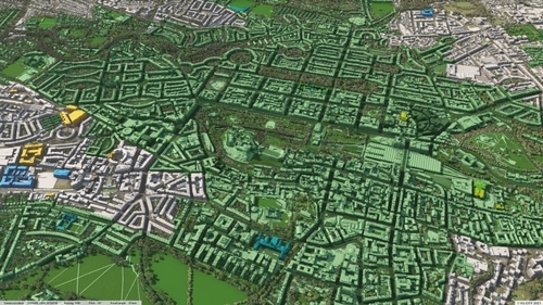 3D Model of Edinburgh & Digital Twin for Urban Planning & Design