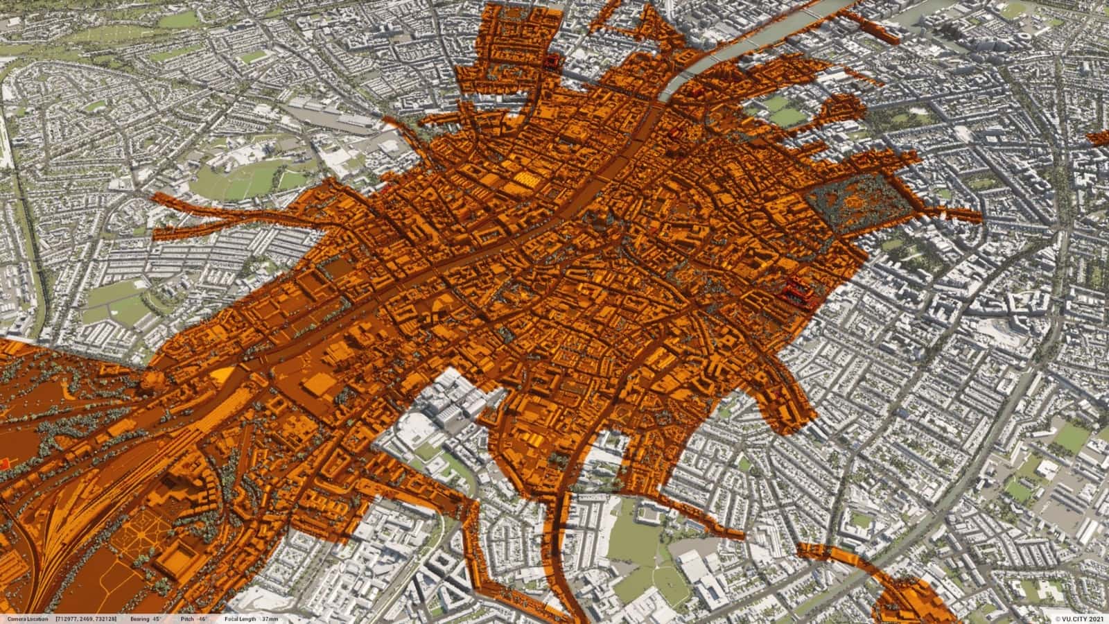 3D Model of Dublin & Digital Twin for Urban Planning & Design