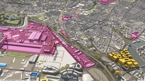 3D Model of Belfast & Digital Twin for Urban Planning & Design