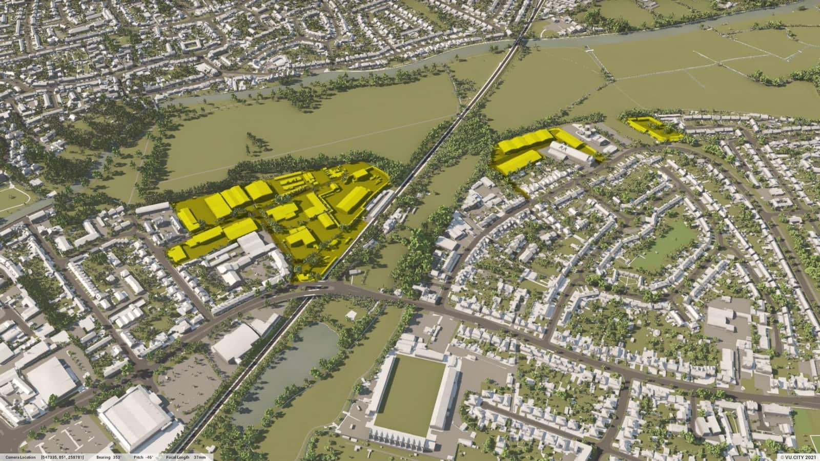 3D Model of Cambridge & Digital Twin for Urban Planning & Design