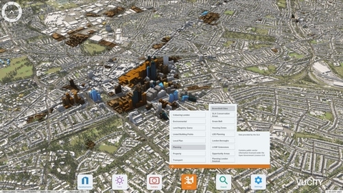 3D Model of London & Digital Twin for Urban Planning & Design