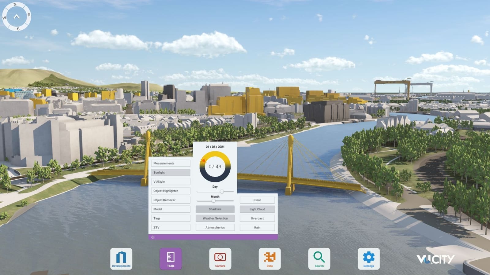 3D Model of Belfast & Digital Twin for Urban Planning & Design