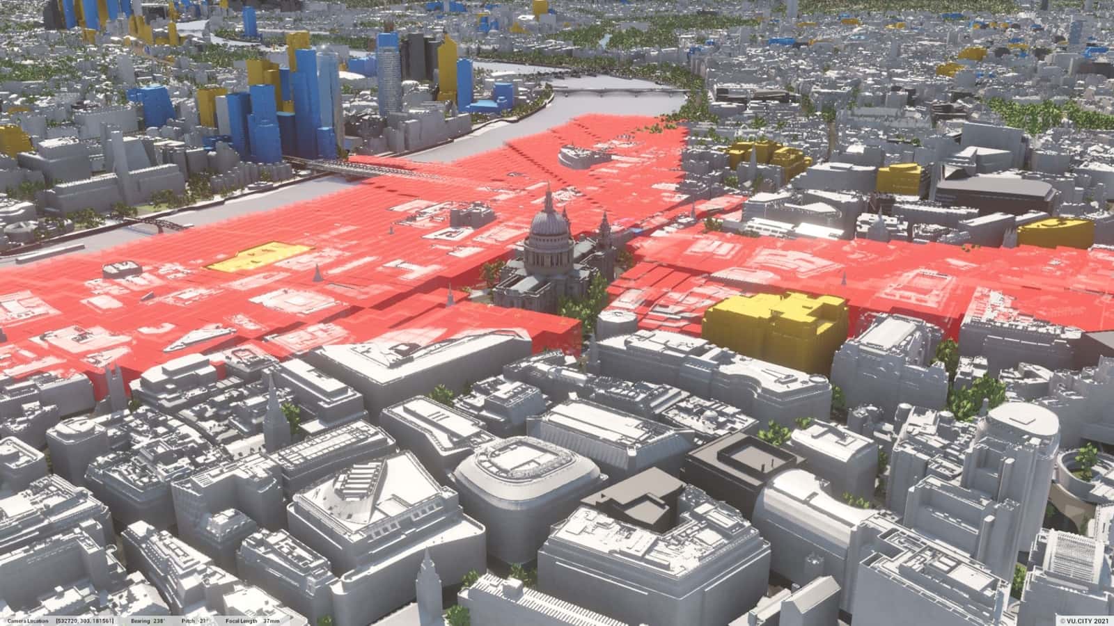 3D Model of London & Digital Twin for Urban Planning & Design