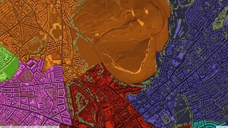 3D Model of Edinburgh & Digital Twin for Urban Planning & Design