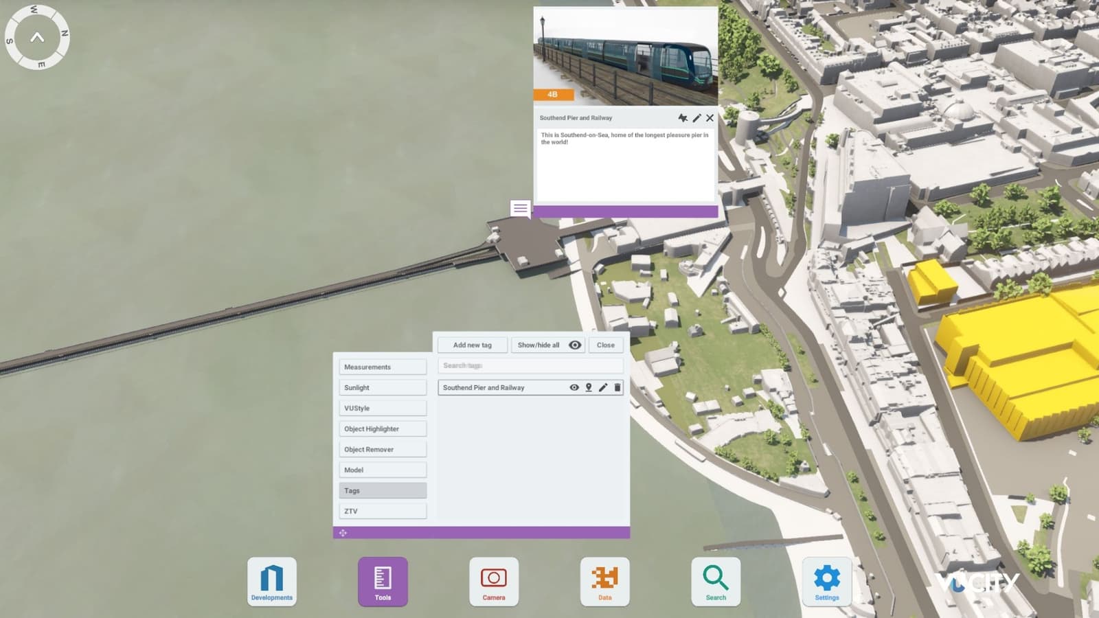 3D Model of Southend on Sea & Digital Twin for Urban Planning & Design