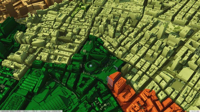 3D Model of Manchester & Digital Twin for Urban Planning & Design