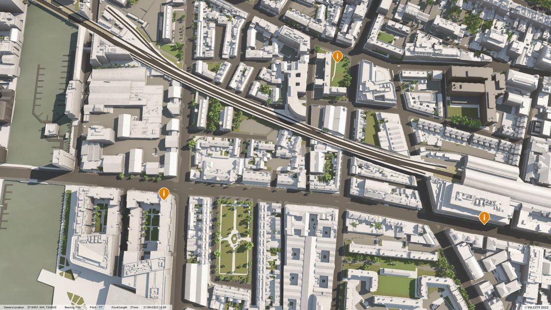 3D Model of Dublin & Digital Twin for Urban Planning & Design