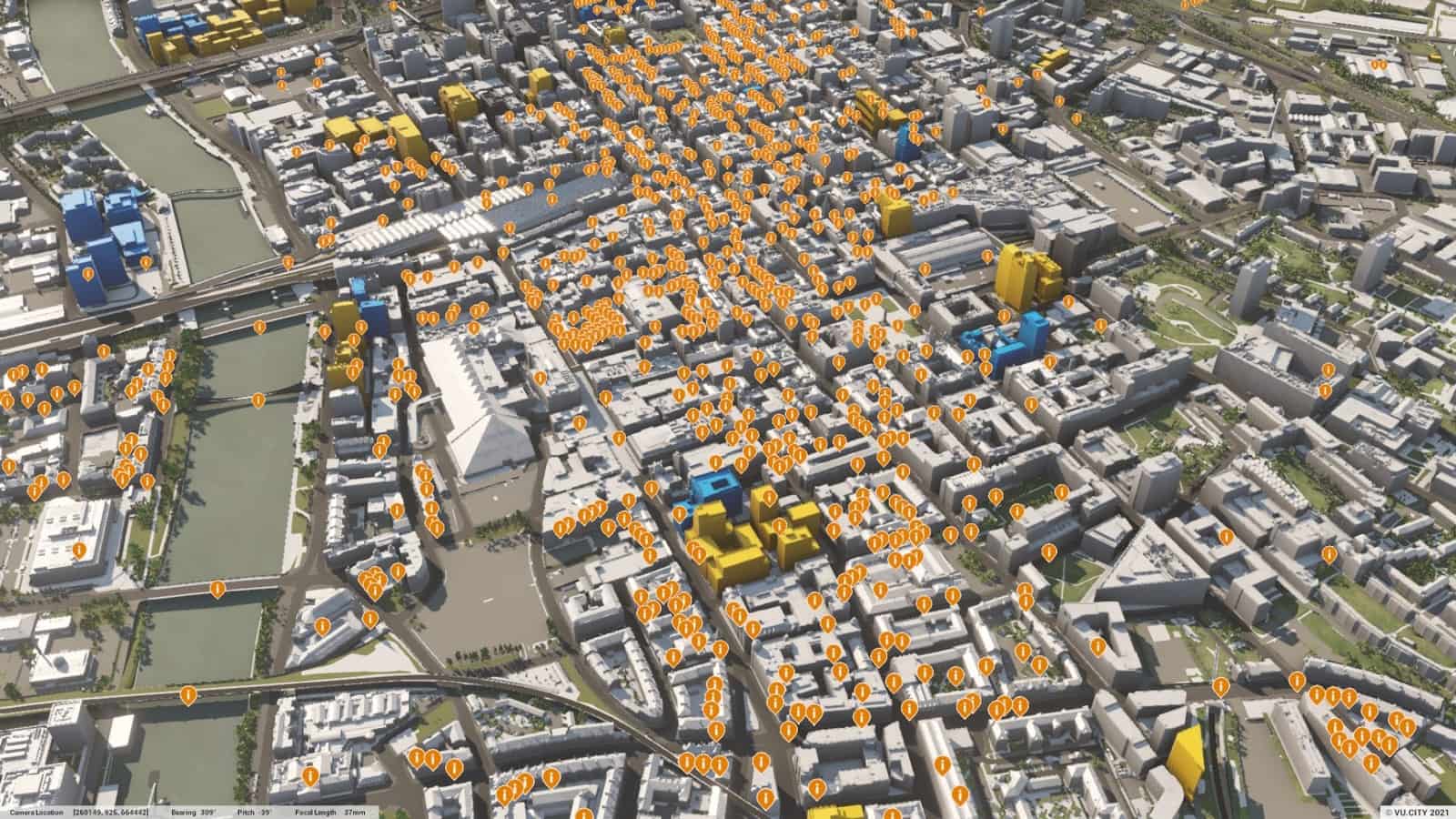 3D Model of Glasgow & Digital Twin for Urban Planning & Design