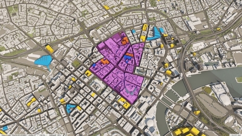 3D Model of Belfast & Digital Twin for Urban Planning & Design