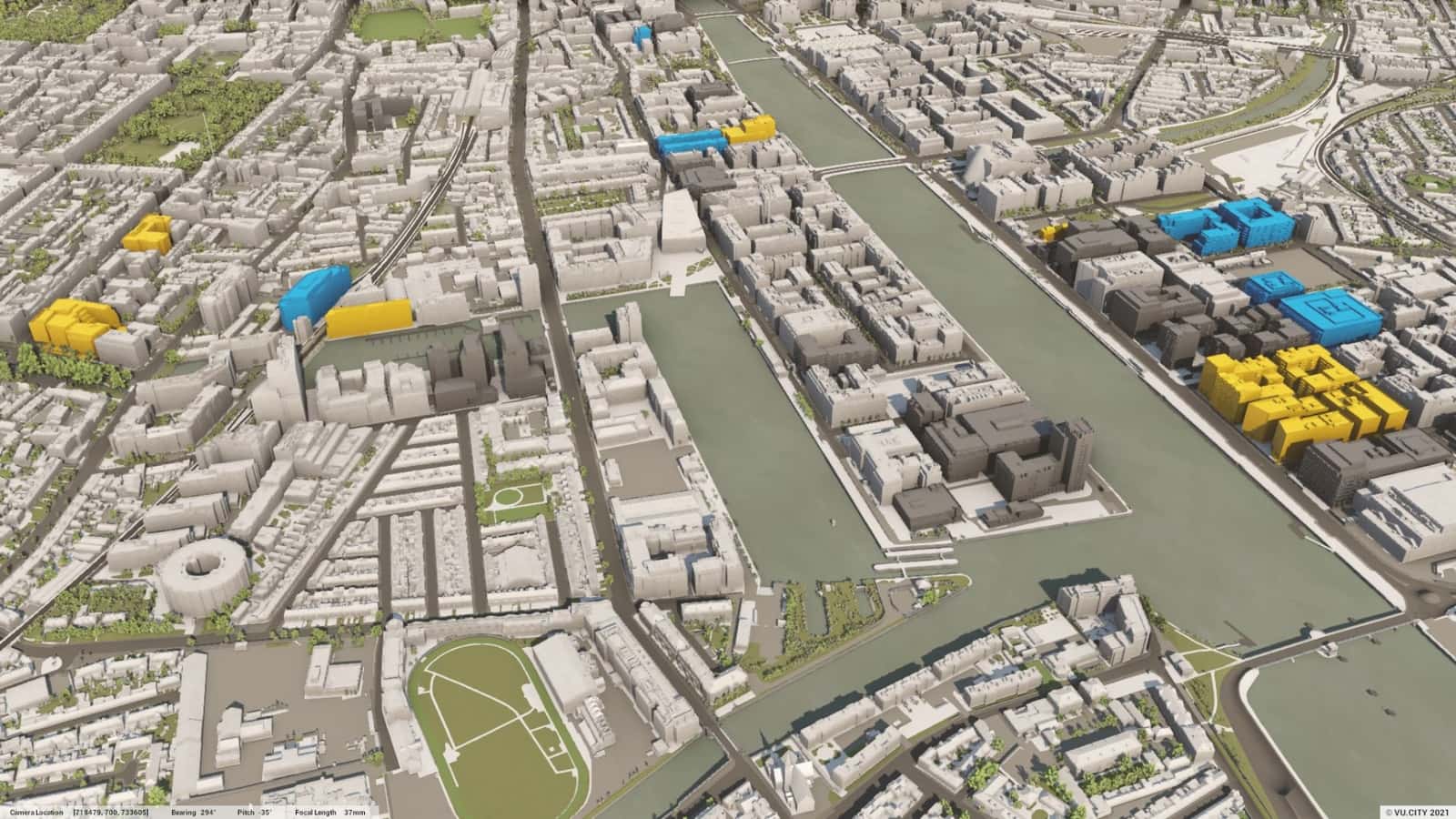 3D Model of Dublin & Digital Twin for Urban Planning & Design