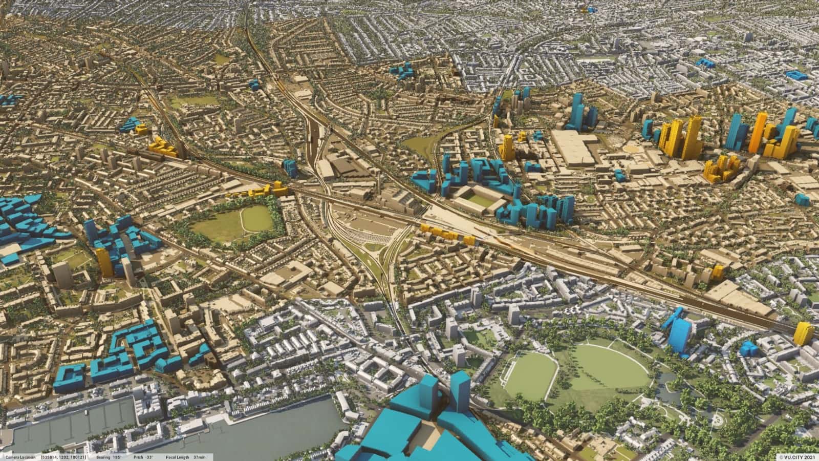 3D Model of London & Digital Twin for Urban Planning & Design