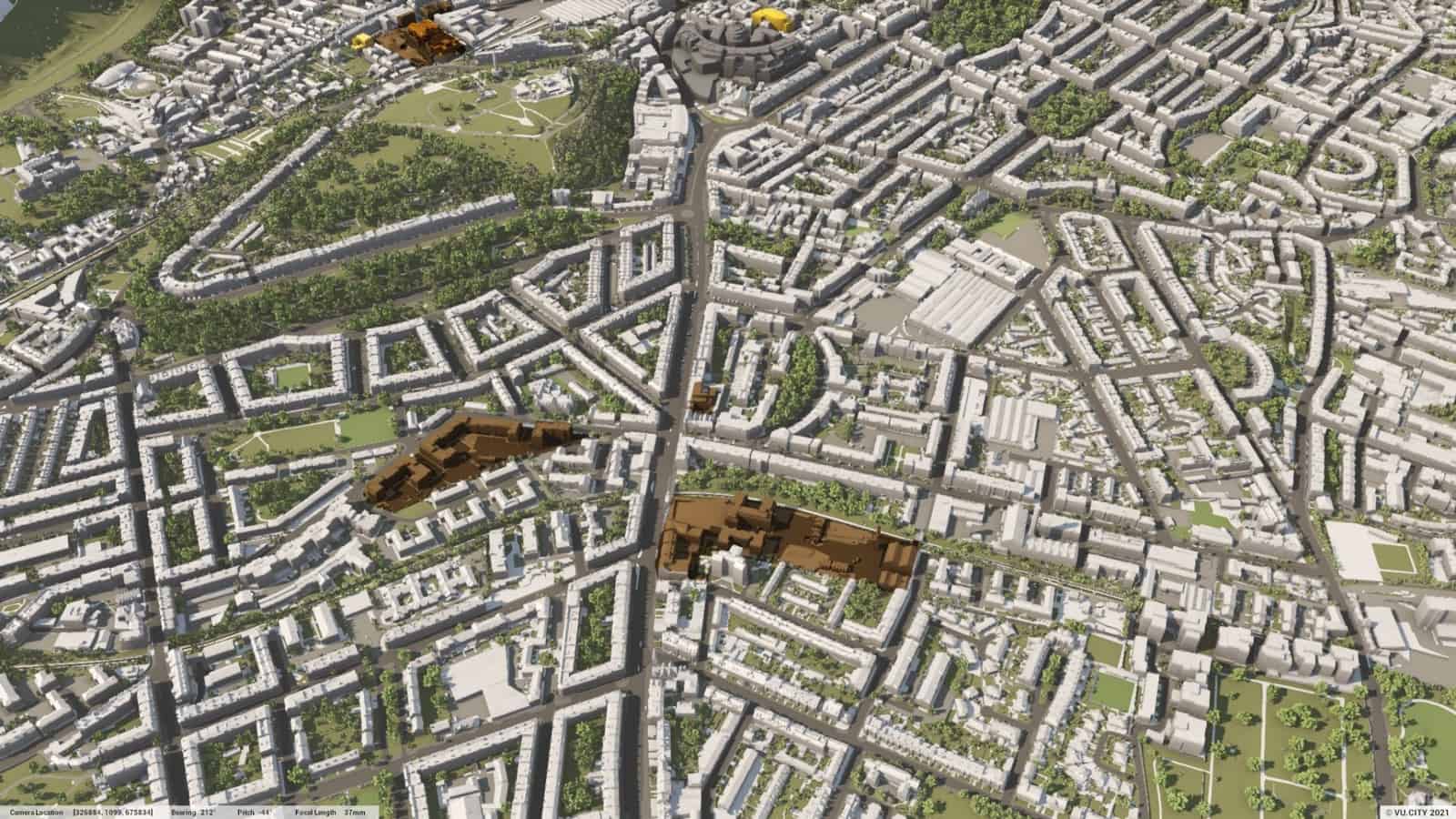 3D Model of Edinburgh & Digital Twin for Urban Planning & Design