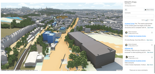 3D Model of Edinburgh & Digital Twin for Urban Planning & Design