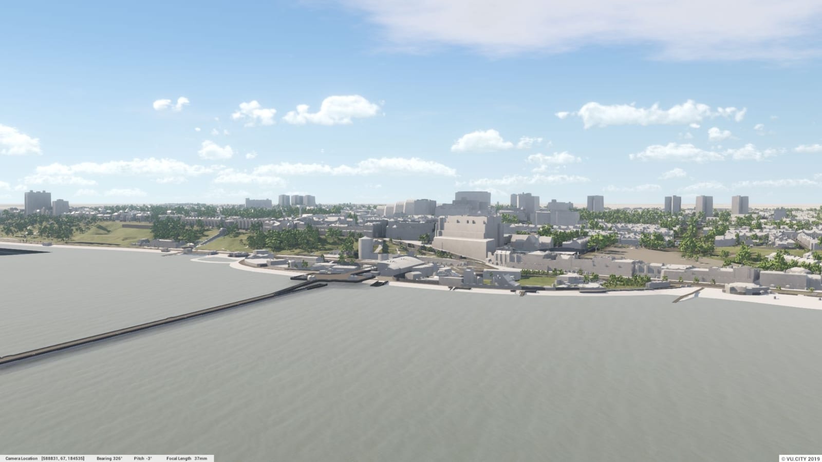 3D Model of Southend on Sea & Digital Twin for Urban Planning & Design