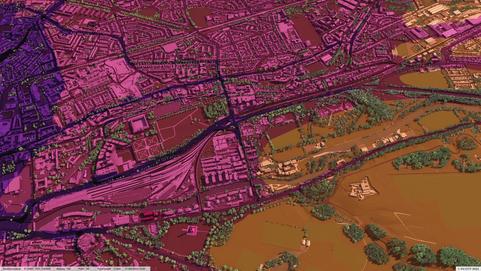 3D Model of Dublin & Digital Twin for Urban Planning & Design