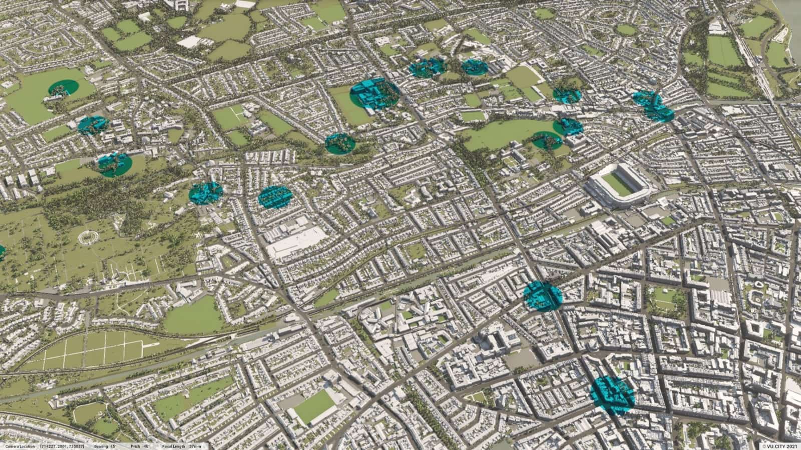 3D Model of Dublin & Digital Twin for Urban Planning & Design
