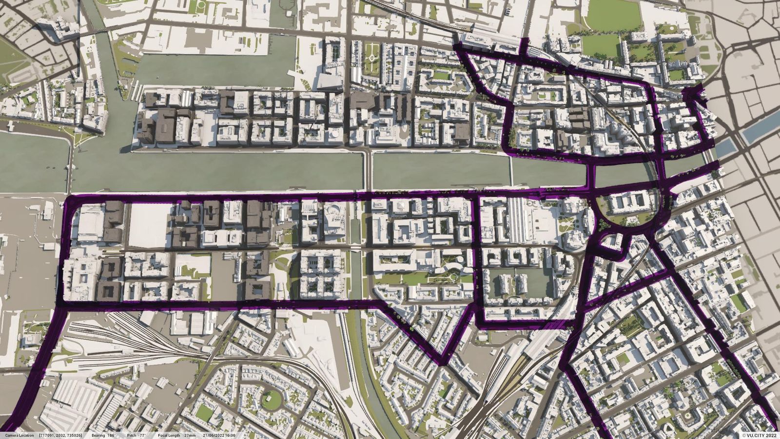 3D Model of Dublin & Digital Twin for Urban Planning & Design