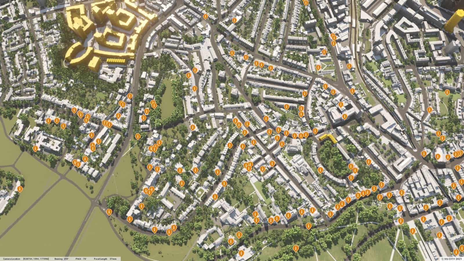 3D Model of London & Digital Twin for Urban Planning & Design