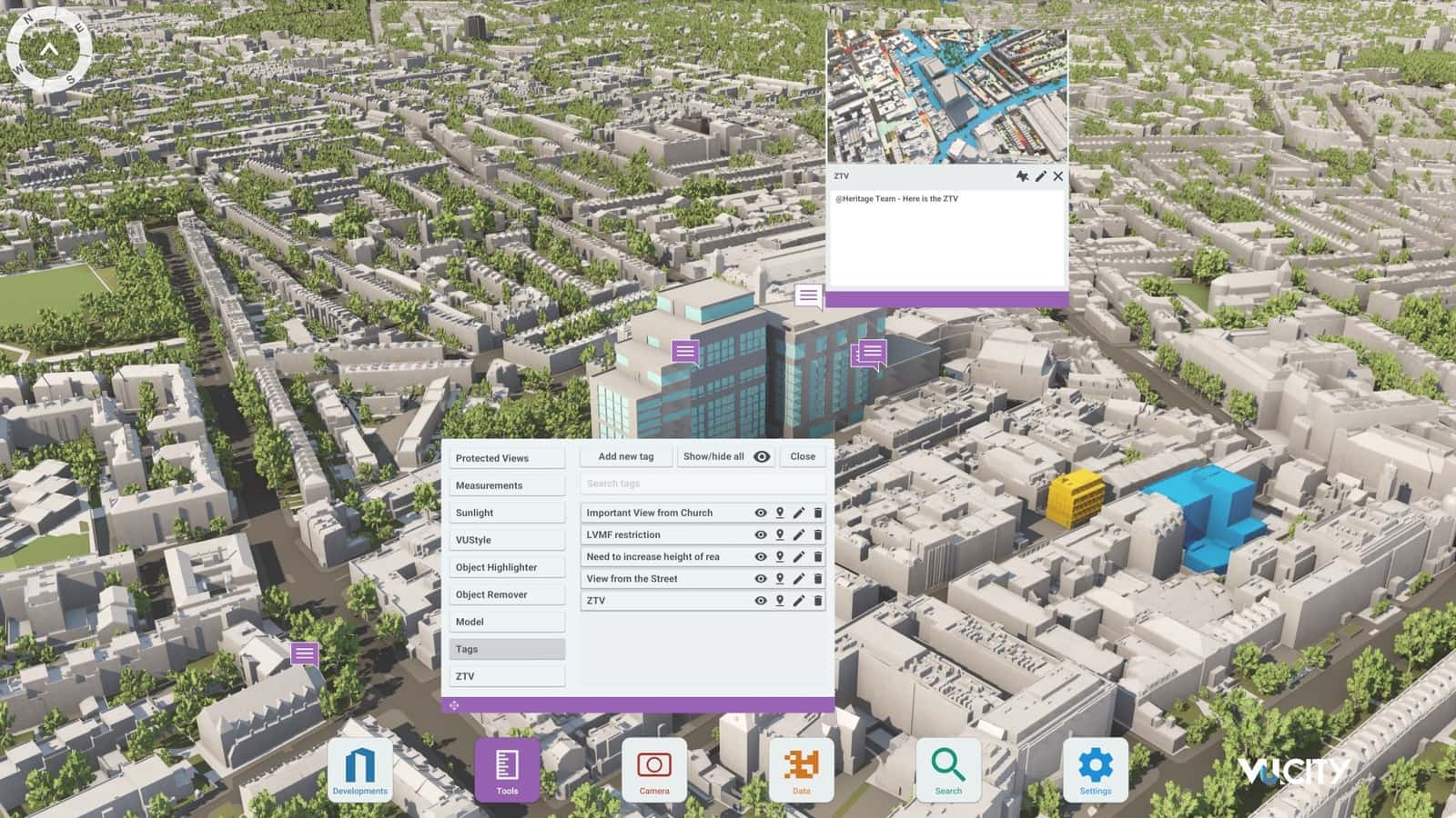 3D Model of London & Digital Twin for Urban Planning & Design