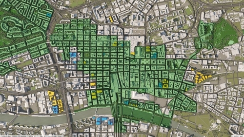 3D Model of Glasgow & Digital Twin for Urban Planning & Design
