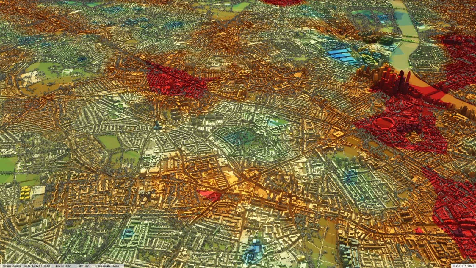 3D Model of London & Digital Twin for Urban Planning & Design