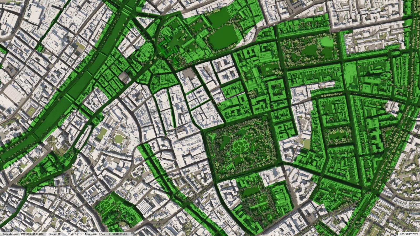 3D Model of Dublin & Digital Twin for Urban Planning & Design