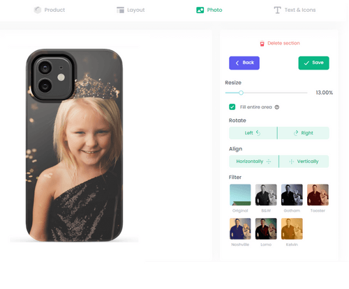 eCommerce Web-to-Print Designer & Personalizer - Customized