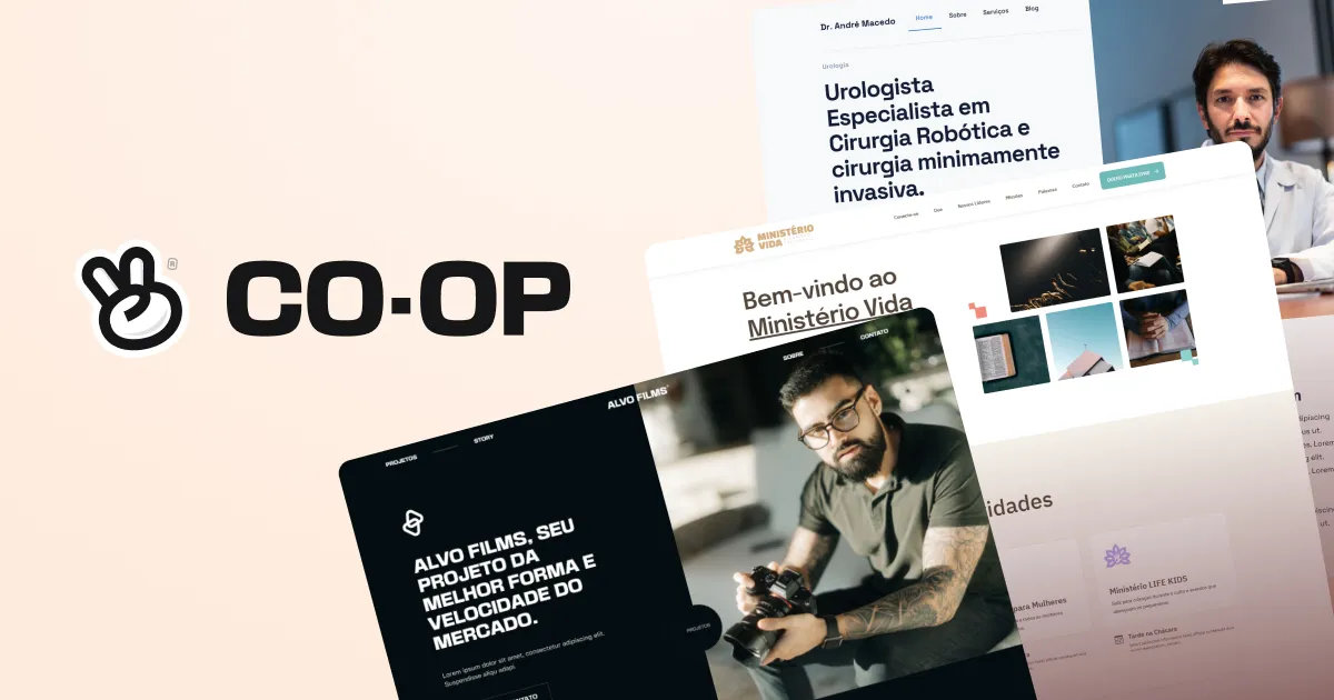Sites Personalizados com Webflow e Tráfego Pago | CO-OP Studio