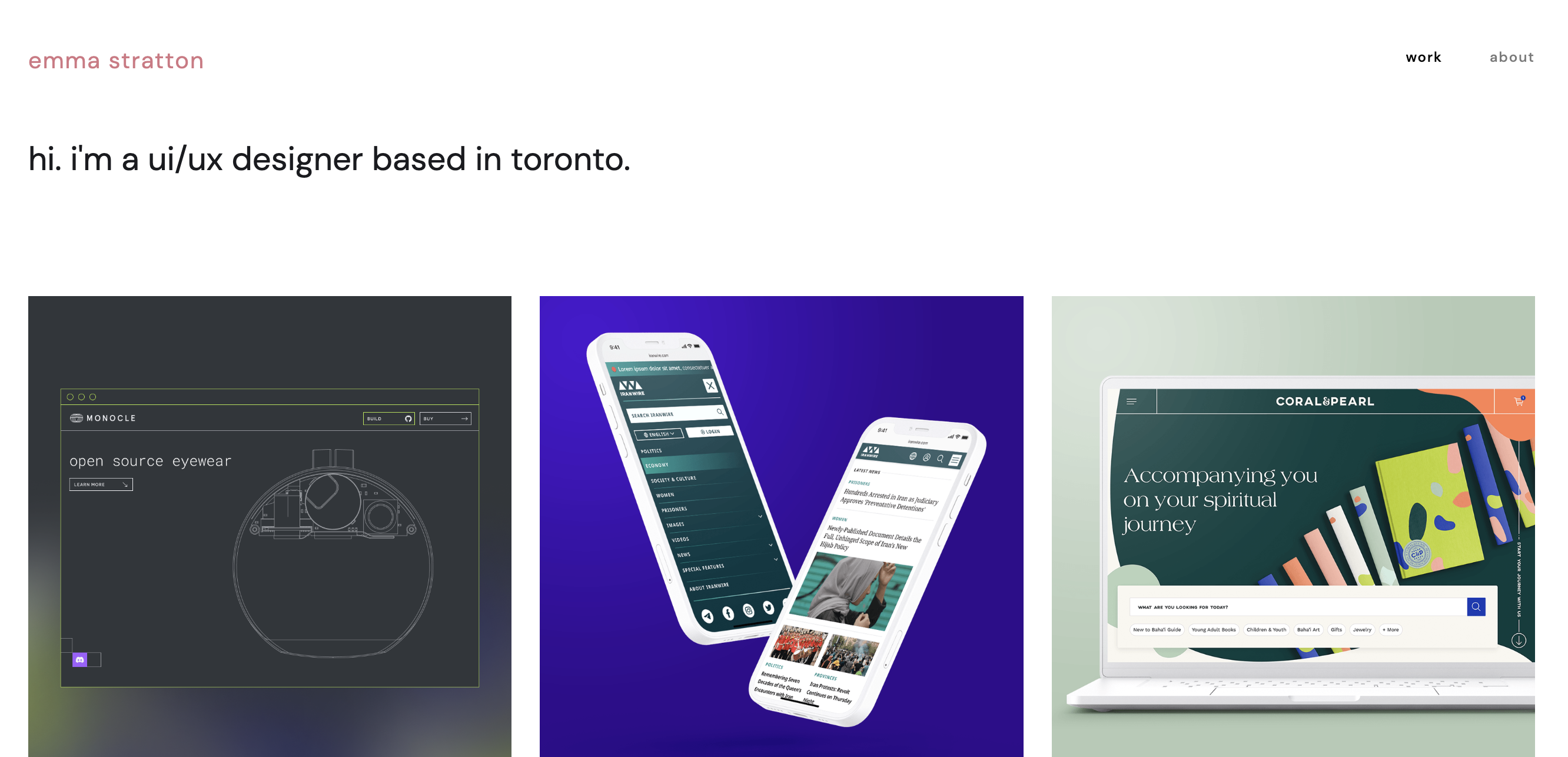 emma stratton | portfolio