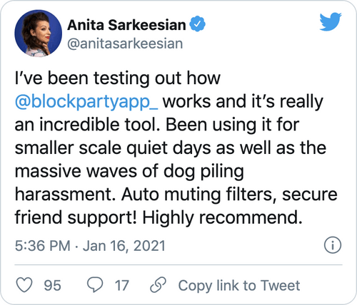 Consumer tools for online safety and anti-harassment | Block Party
