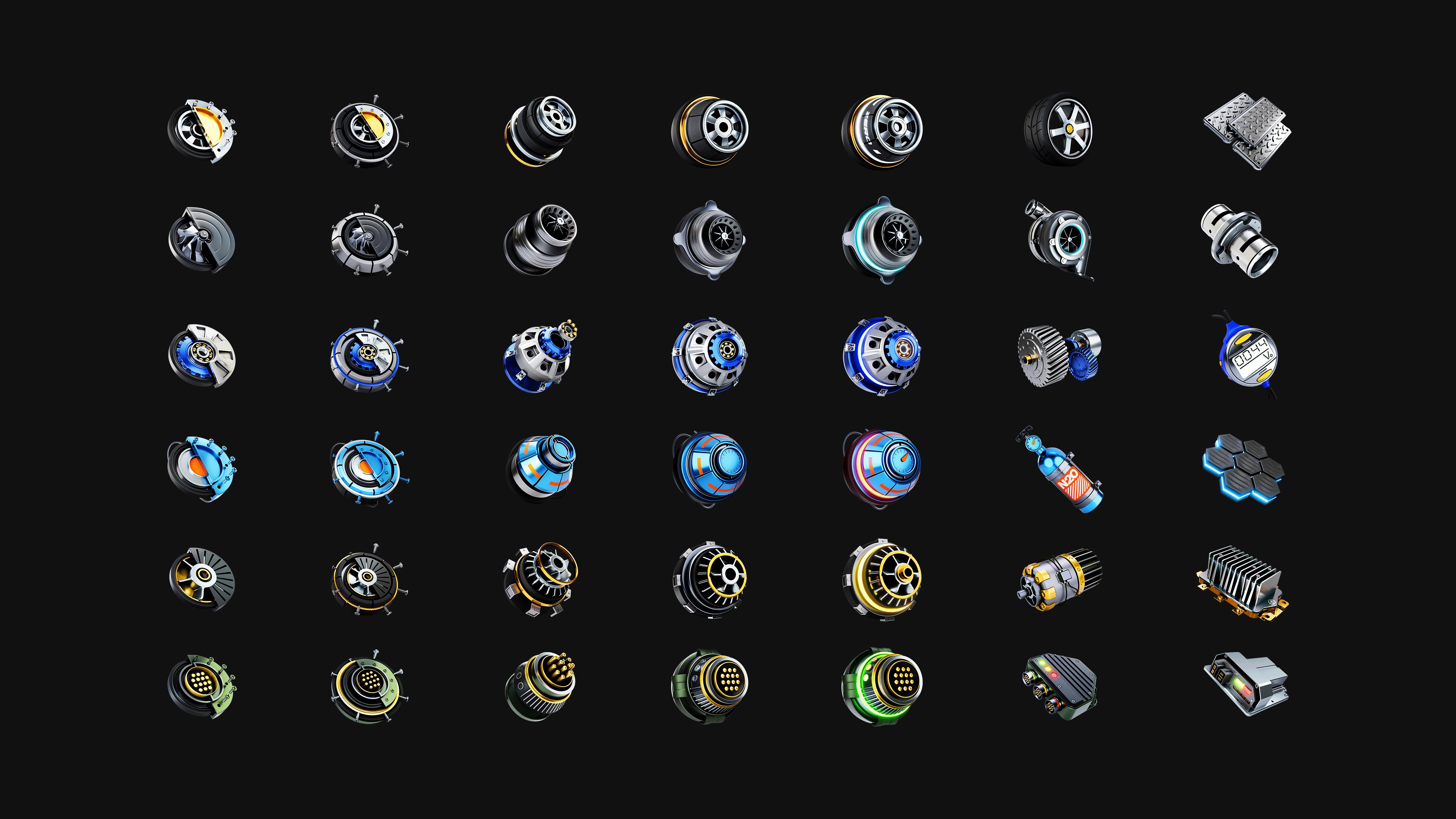 Christian Orkibi — Need for Speed // Materials