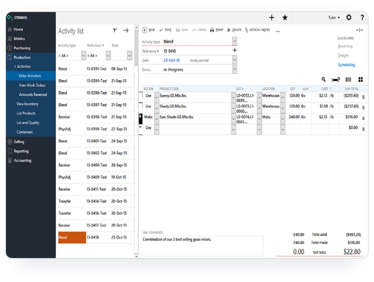 Strinos ERP - #1 Seed Management & Inventory Software