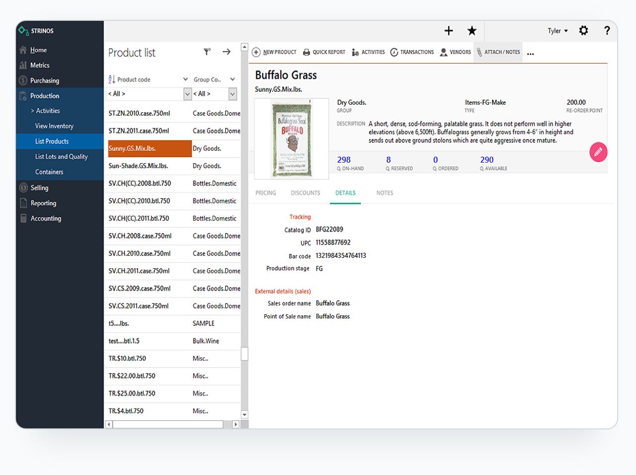 Strinos ERP - #1 Seed Management & Inventory Software
