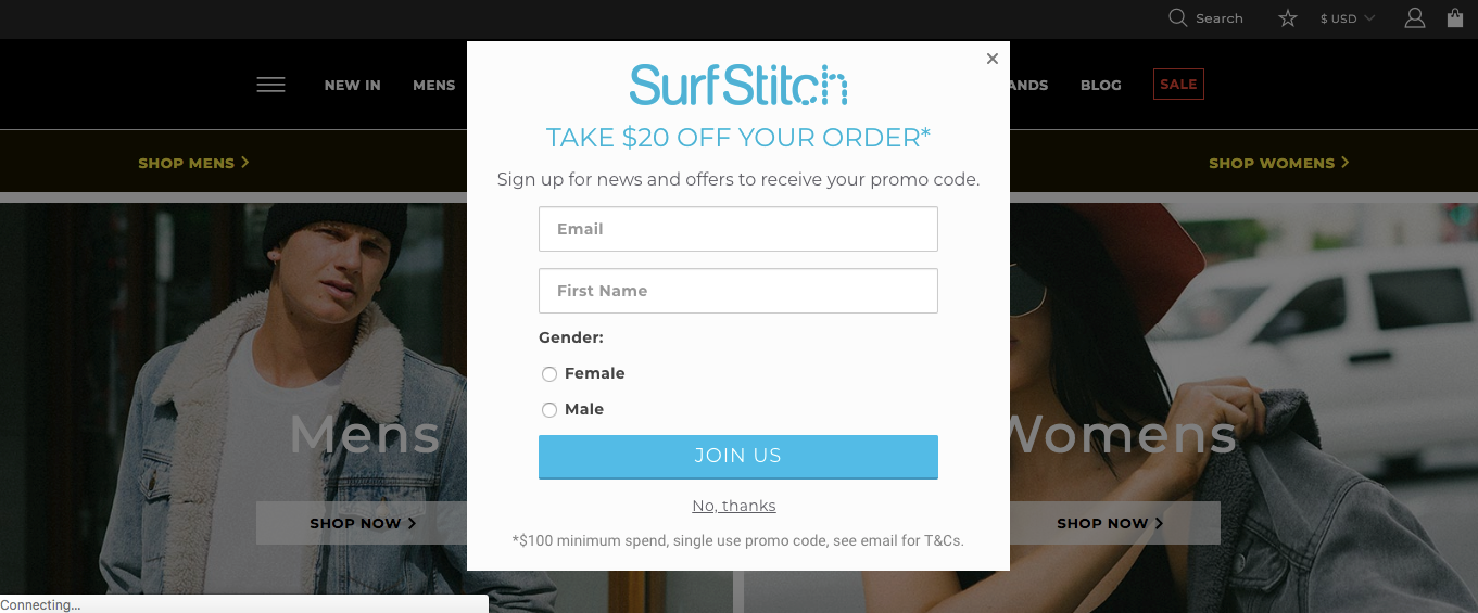 What Is an Opt-in Form for Ecommerce Stores?