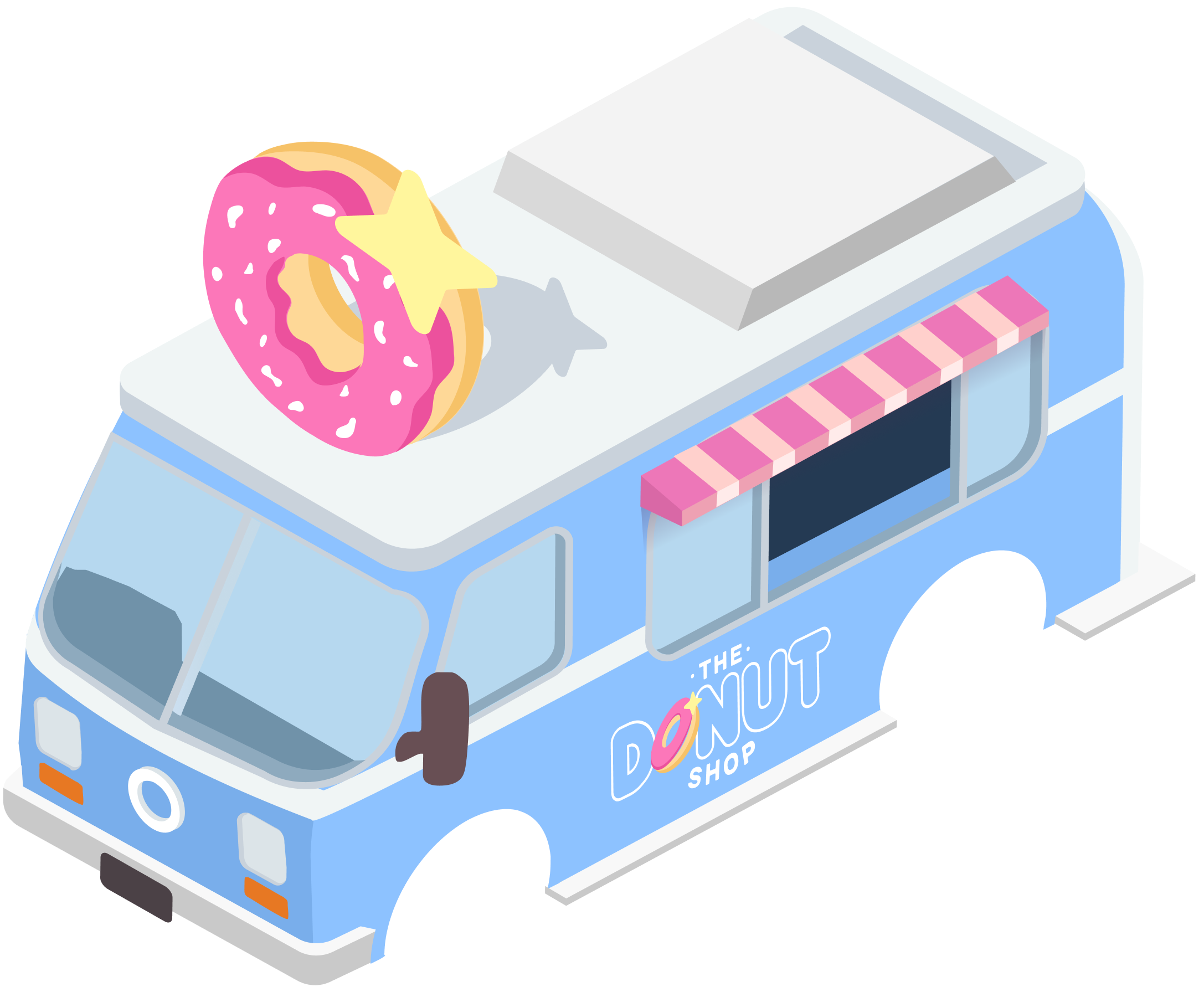 Donut Shop Clip Art
