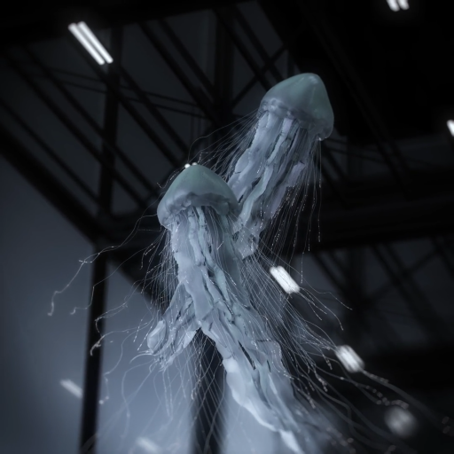 Fully Procedural Geometry Nodes JellyFish